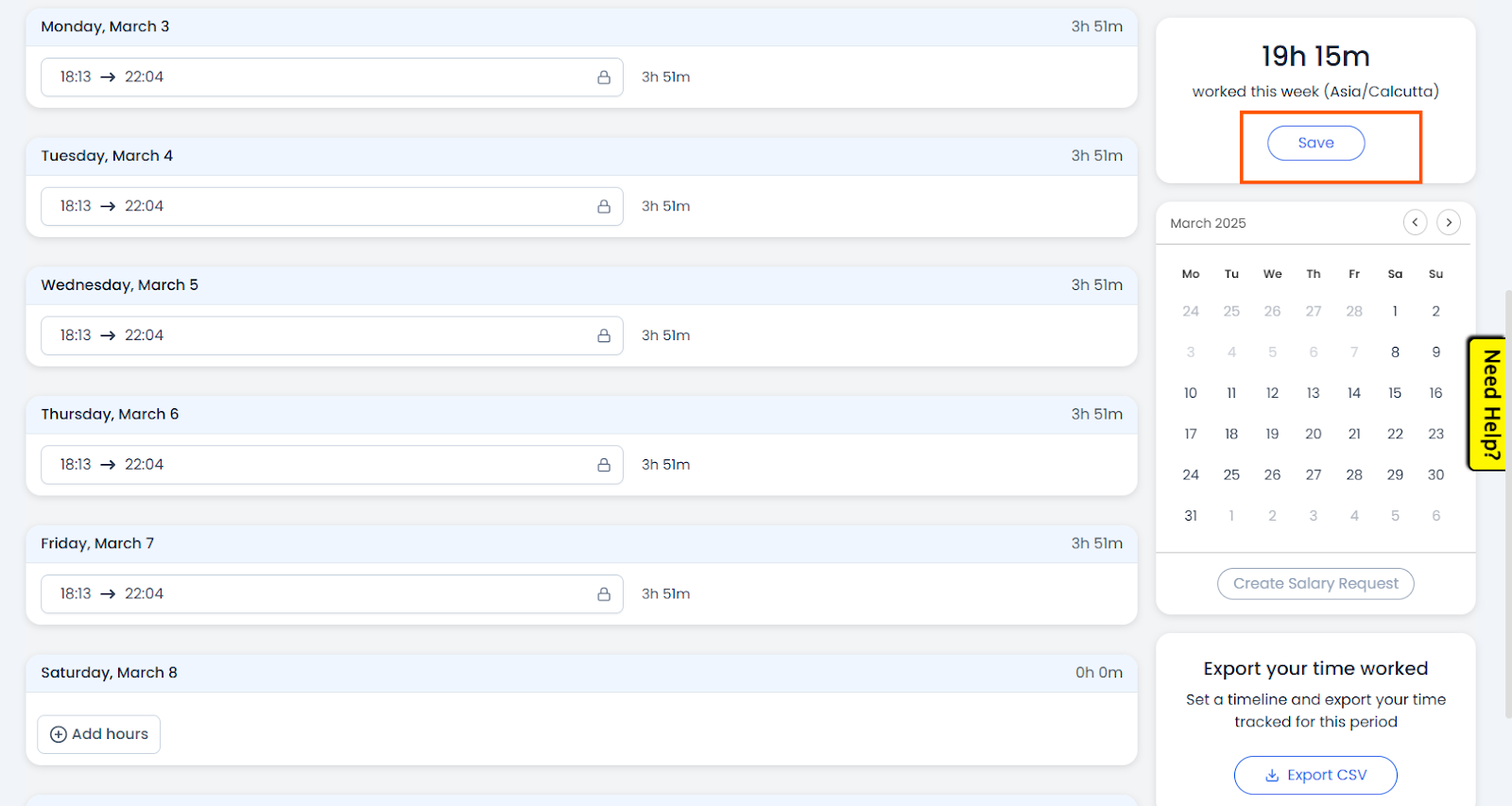 How to Submit Work and Report Hours